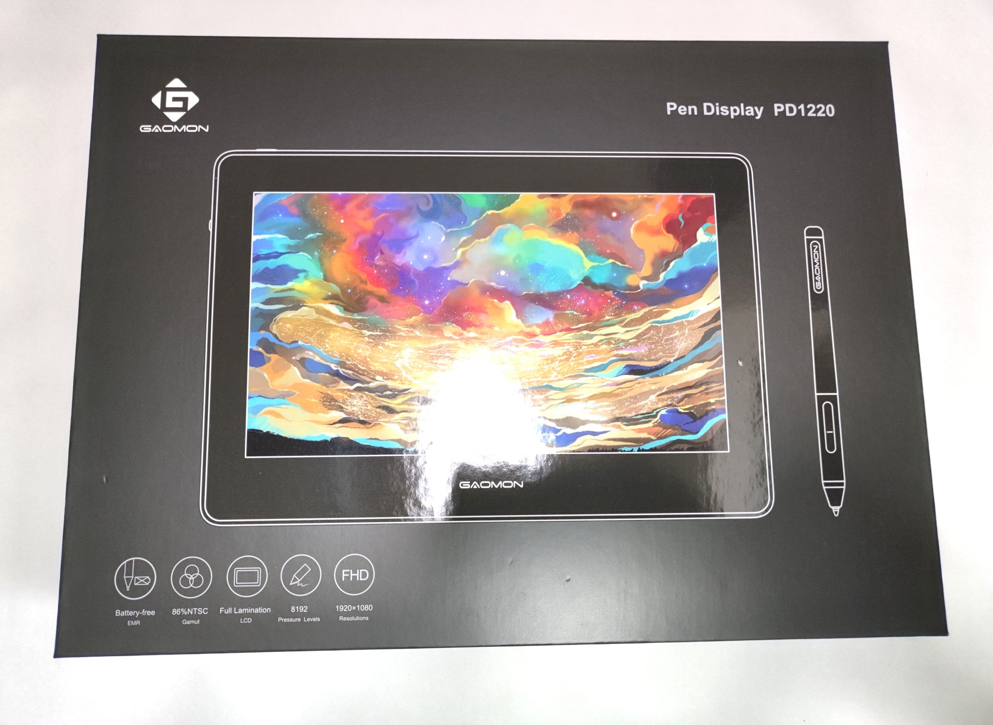 【GAOMON】PD1220実機レビュー！フルラミネーション加工がされた最新液タブ！前モデルPD1161との比較 | イラスト×ガジェット×その他諸々